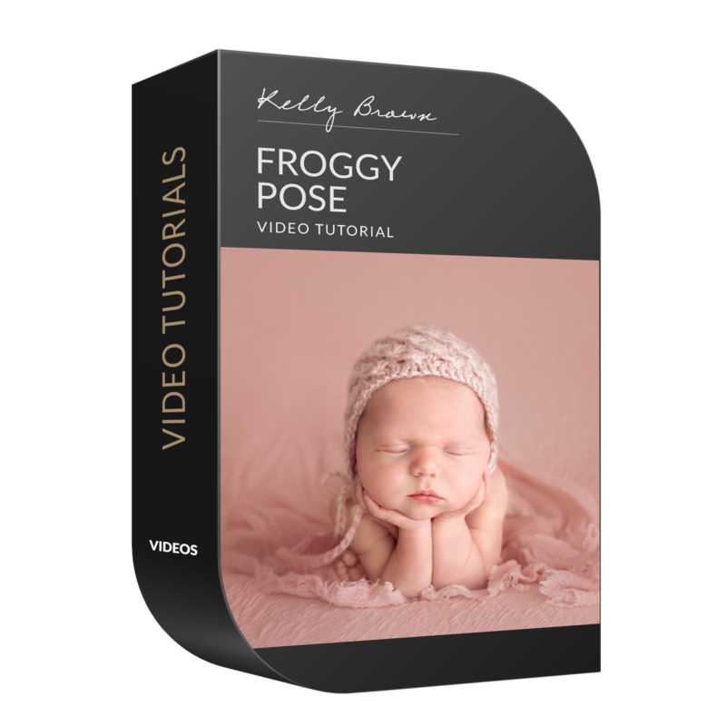 Froggy Pose - Tutorials - Newborn Posing
