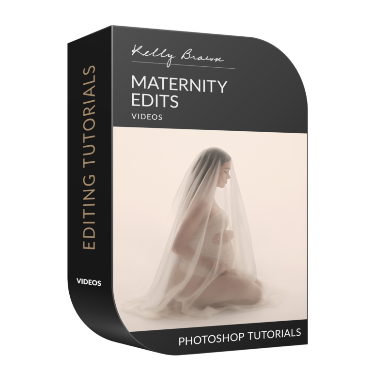 Maternity Editing Tutorials by Kelly Brown - Newborn Posing