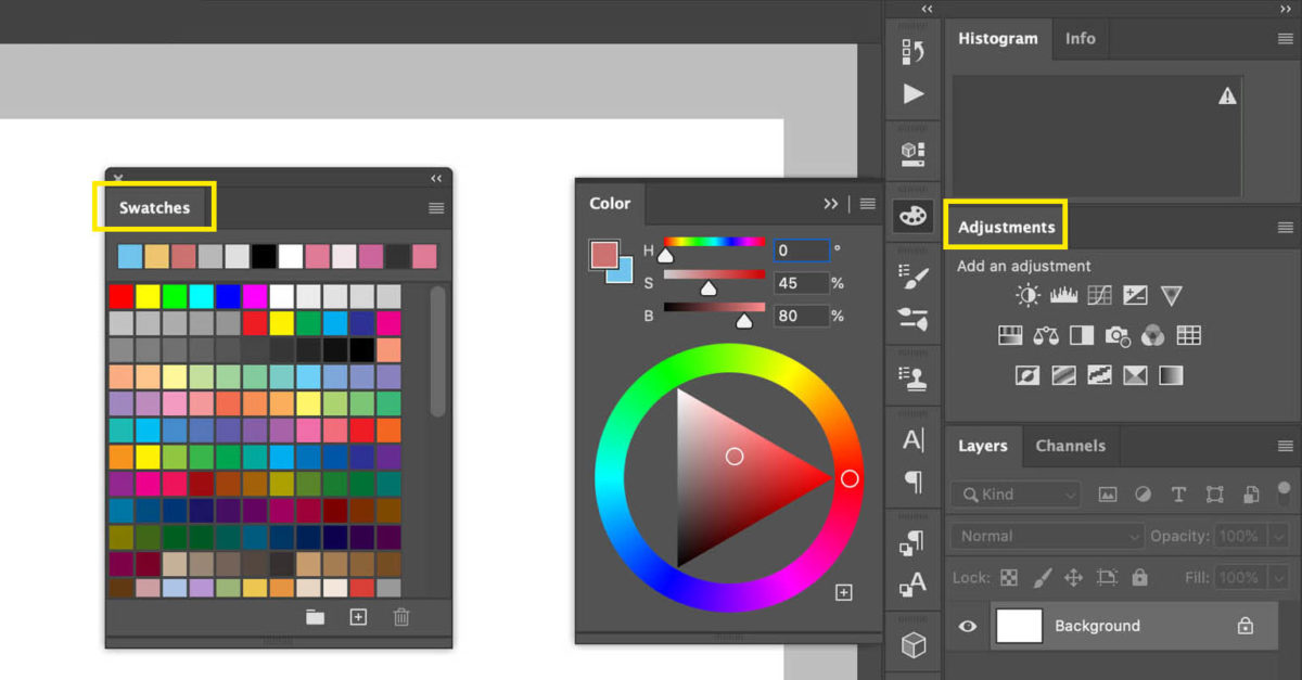 Photoshop Tips for Beginners - Photoshop Workspace - Newborn Posing