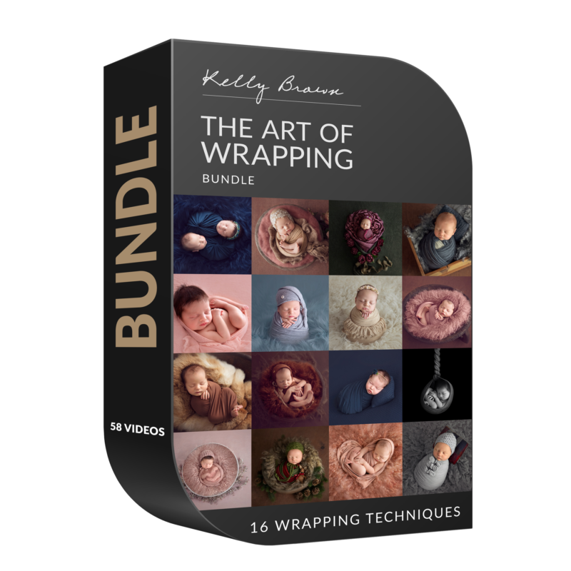 Art of Wrapping - Tutorial Bundle by Kelly Brown - Newborn Posing