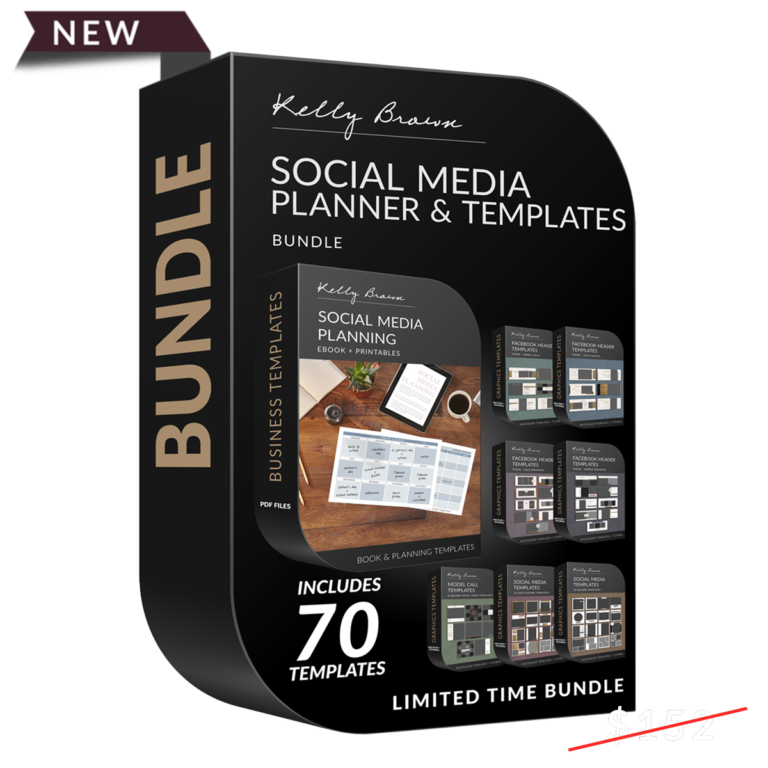 Social Media Planning Bundle - Newborn Posing