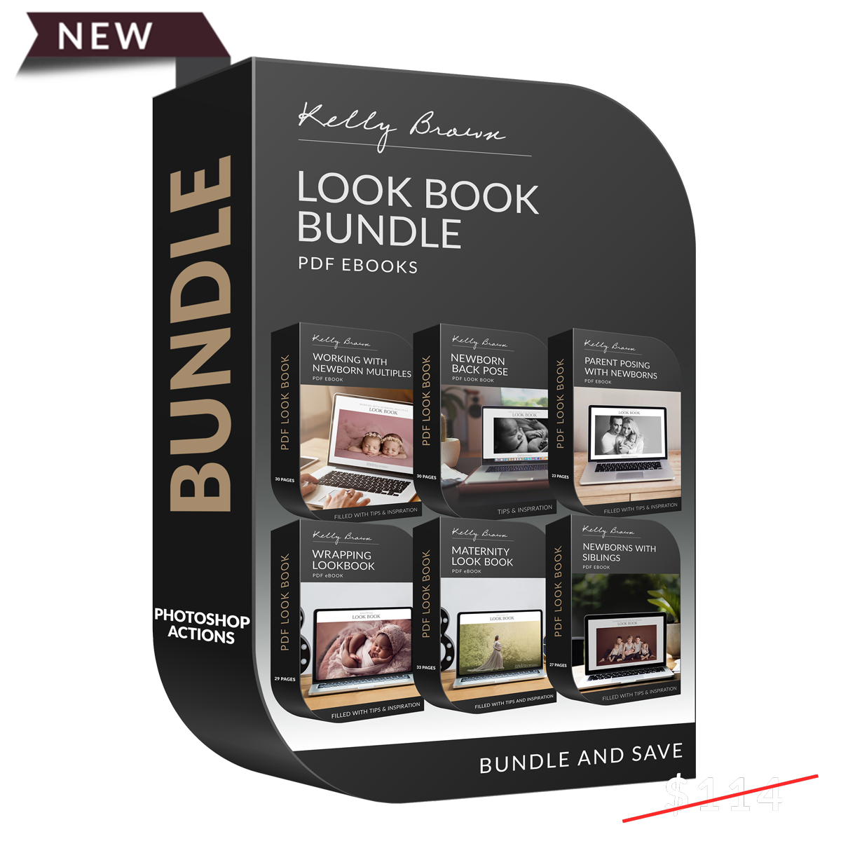 Photography Look Book Bundle - Newborn Posing